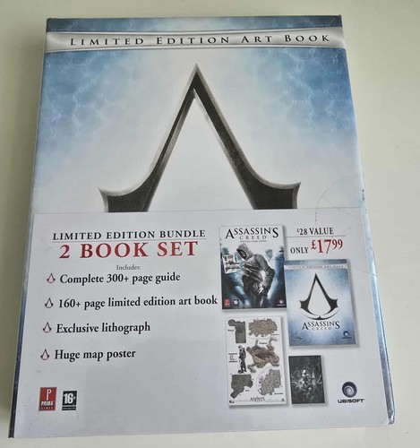 Assassin's Creed Limited Edition Art Book & Official Game Guide Bundle ...