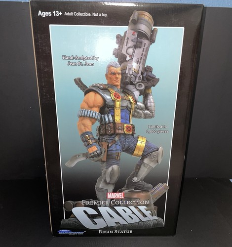 Diamond Select Toys Marvel Premier Collection: Cable Resin Statue 1121 ...