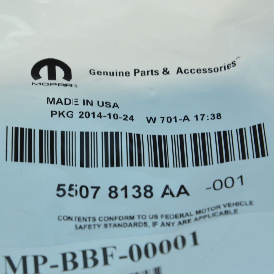 Mopar Bumper End Cover Front Driver or Passenger Side for 97-06 Jeep ...
