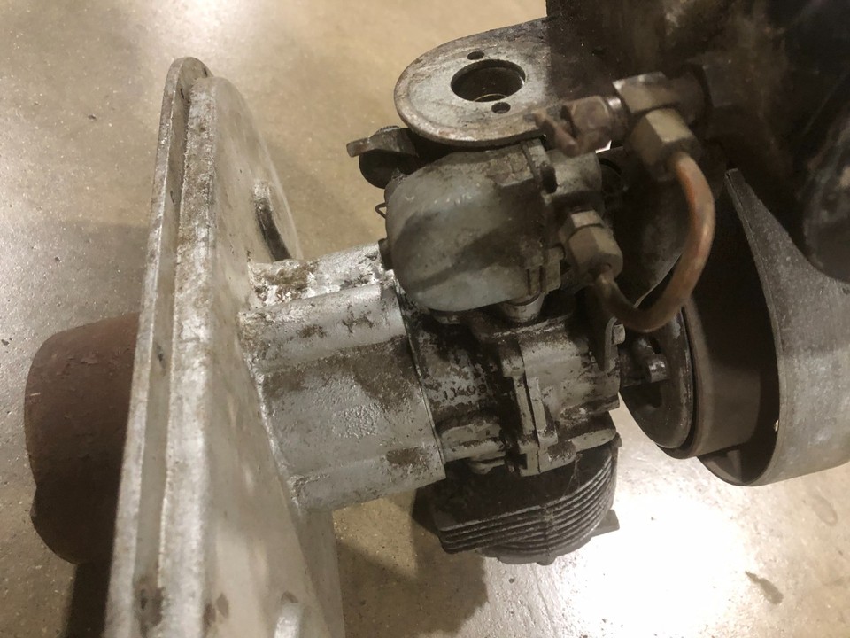 Vintage Power Products Engine Go-Cart Vintage Lawn Mower Mini Bike ...