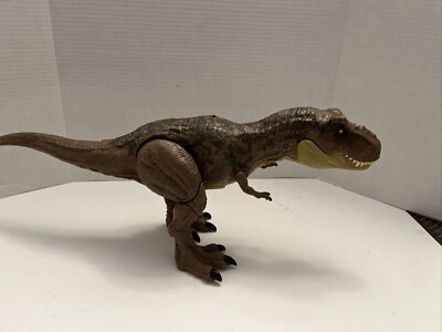 Jurassic World Stomp & Strike Tyrannosaurus Rex T-Rex Action Sound 2015 ...