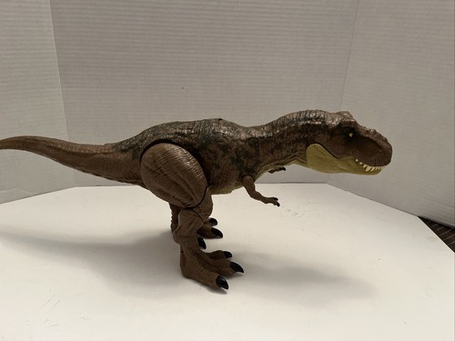Jurassic World Stomp & Strike Tyrannosaurus Rex T-Rex Action Sound 2015 ...