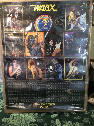 WABX Poster** Detroit Radio 1980** | eBay