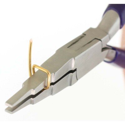 Pliers, BeadSmith 3-Step Flat Nose Pliers to Create Deep U Shaped Bends ...