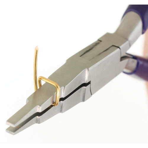 Pliers, BeadSmith 3-Step Flat Nose Pliers to Create Deep U Shaped Bends ...