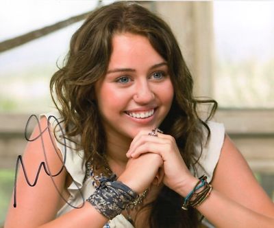 MILEY CYRUS AUTOGRAPHED SIGNED A4 PP POSTER PHOTO PRINT 17 | eBay