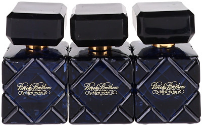 New York by Brooks Brothers Men Combo: Mini EDT Cologne (3x0.5oz ...