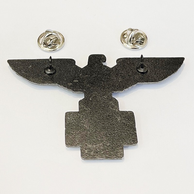 Medal Rammstein Cross Badge Hat Pin Tie Tac German Eagle Brooch Rock ...
