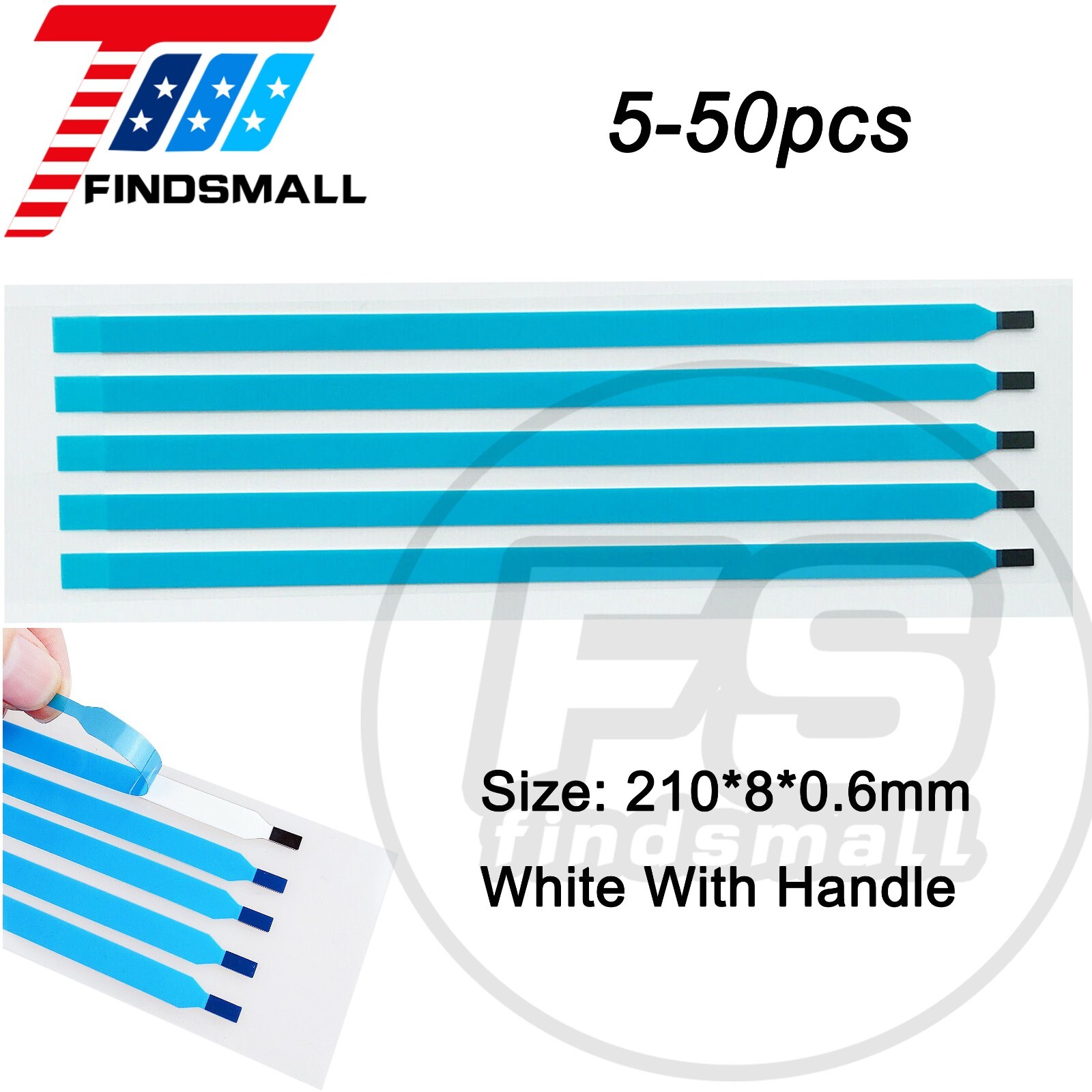 5-50pcs Pull Tabs Stretch Release Adhesive Strips for LCD Screen Panel ...