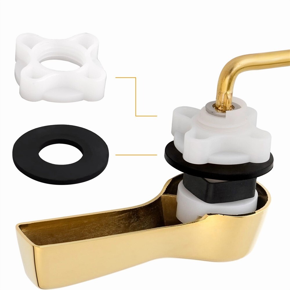 2 Pack Universal Side Mount Toilet Handle Angle-Mount Adjustable Trip ...