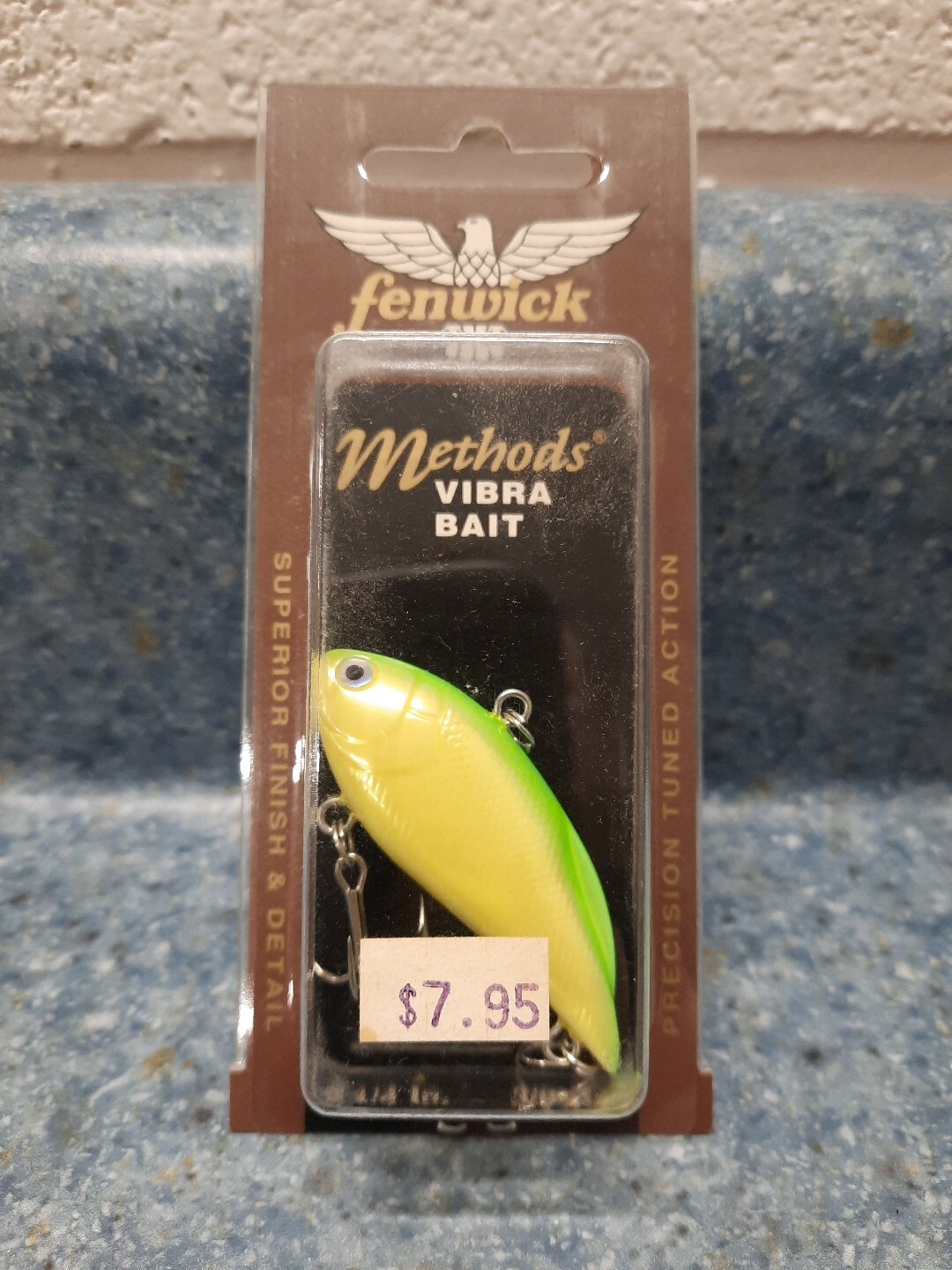 Fenwick Methods Vibra Bait 2 1/4" 3/8 oz Fishes Like Rattletrap! Rare ...
