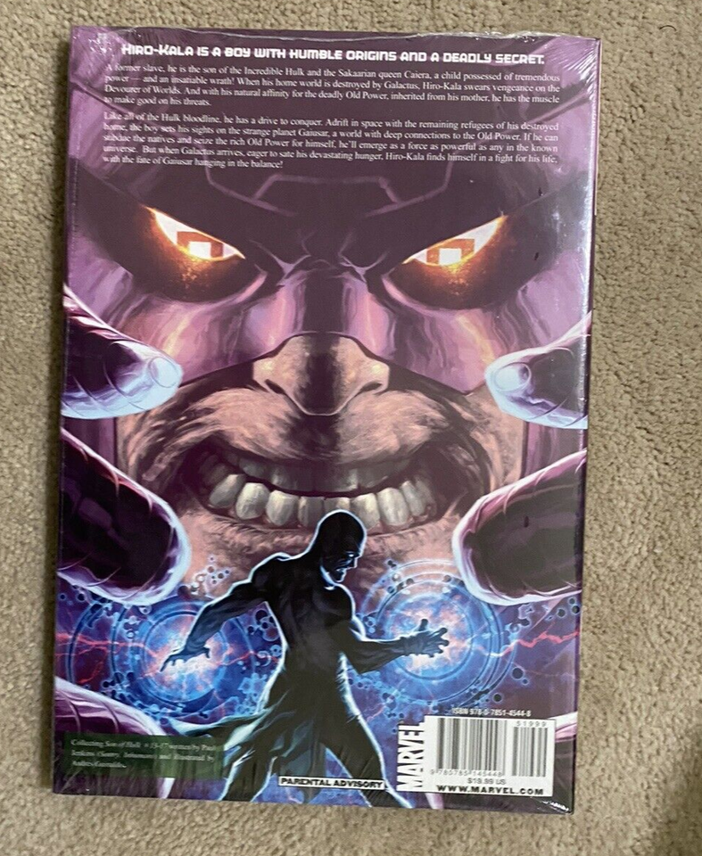 MARVEL - SON OF HULK - DARK SON RISING - Deluxe HARDCOVER Factory ...