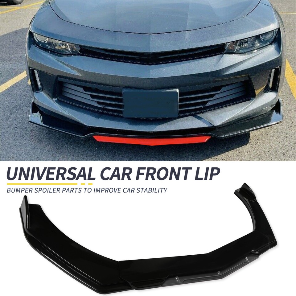 Gloss Black For VW Volkswagen Beetle Car Front Bumper Chin Lip Spoilers ...