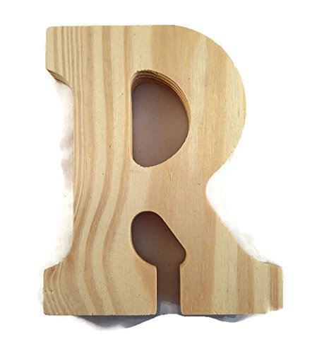 Raw Wooden Letter R - 5 inches Tall | eBay