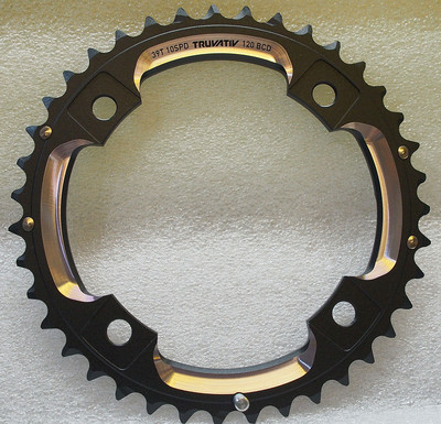 Sram Truvativ MTB 39T Chainring S2 BCD 120mm Long L-Pin For GXP, Black ...