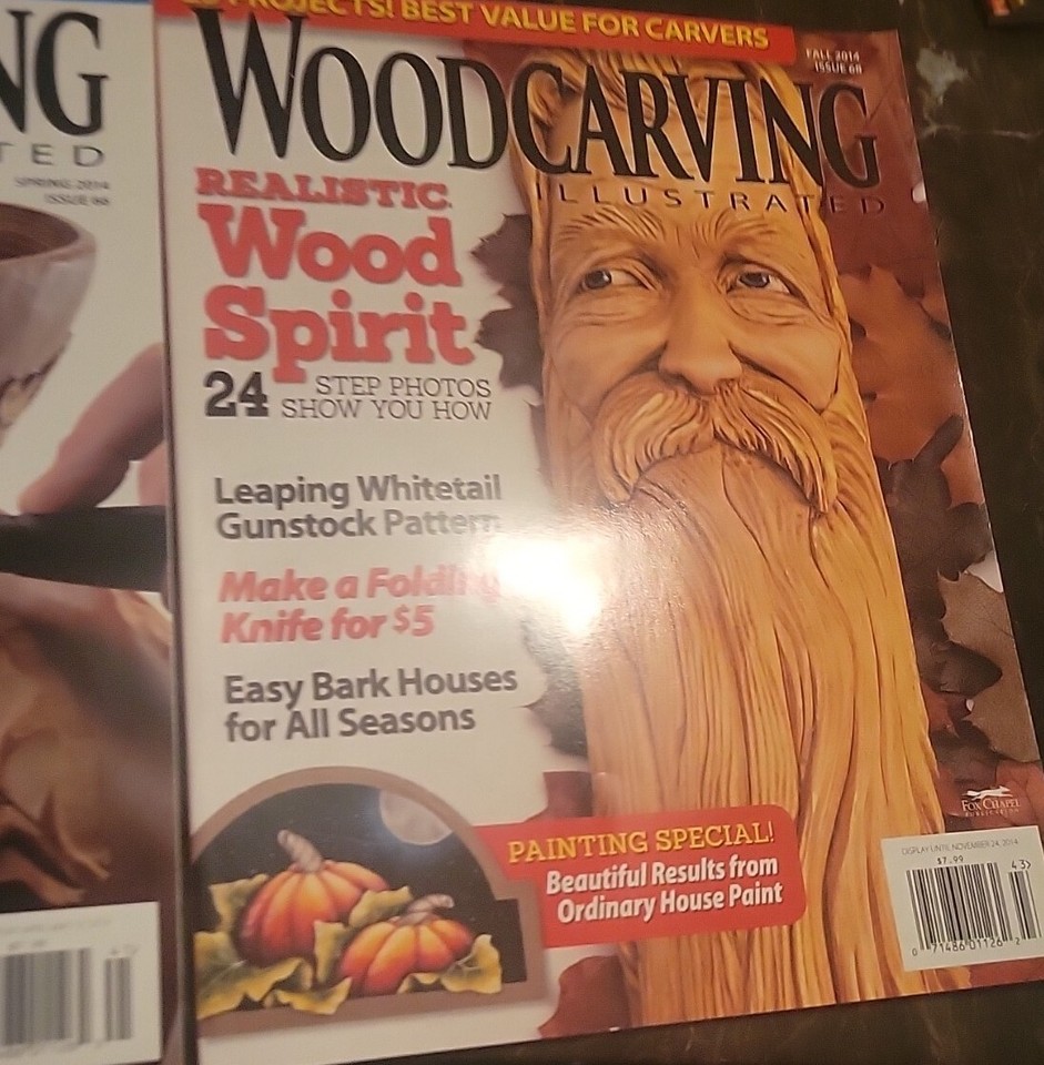 2 - WOOD CARVING MAGAZINES - 2014 SPRING & FALL 2014 | eBay