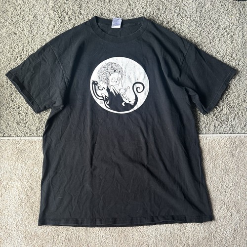 Vintage 90s Roman Dirge Lenore Black Tee Shirt Mall Goth Hot Topic Punk ...