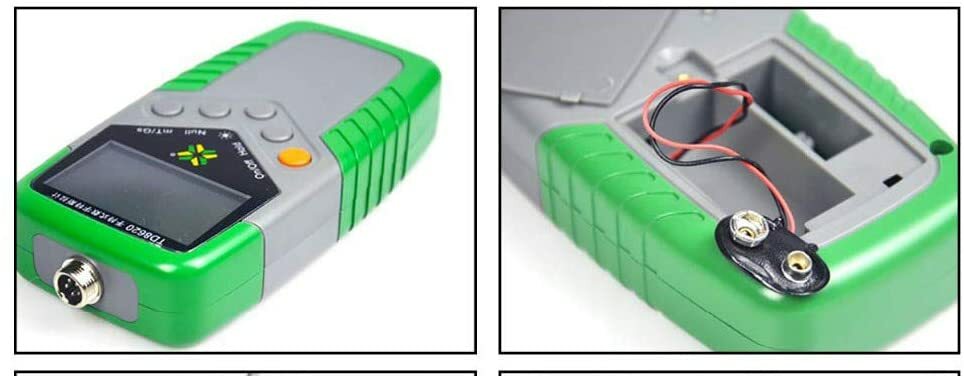 Surface Magnetic Field Tester Tesla Meter mT/Gs 1% Class Hall and Axial ...