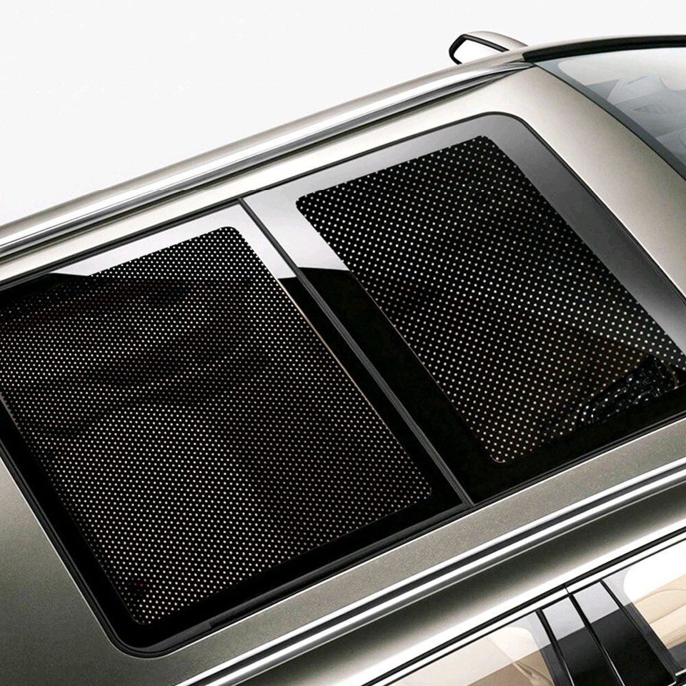 2x Car Sides Window Sun Shade Stickers Sun Protection Window Sunscreen ...