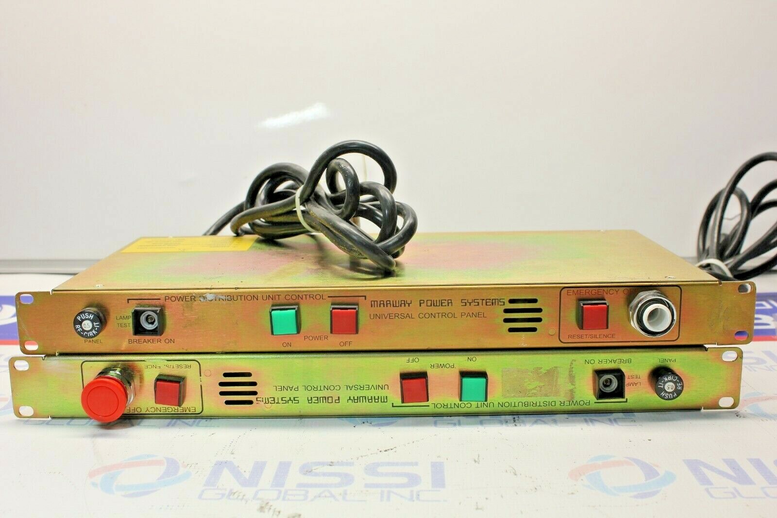 LOT OF 2 MARWAY POWER SYSTEMS UCP 3000 CONTROL PANEL | eBay