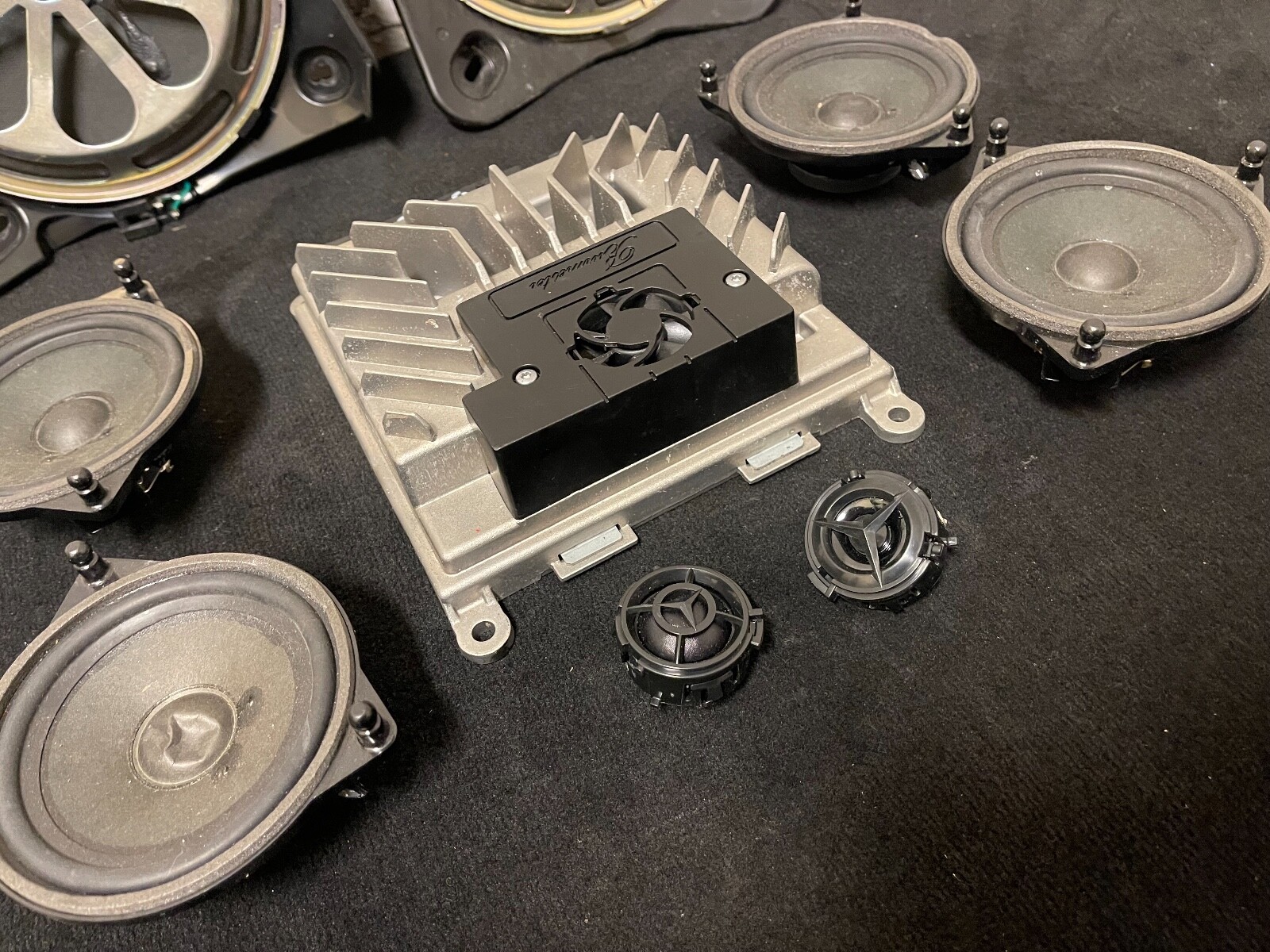 MERCEDES BENZ C GLC Class W205 X253 Burmester Sound System AMPLIFIER ...