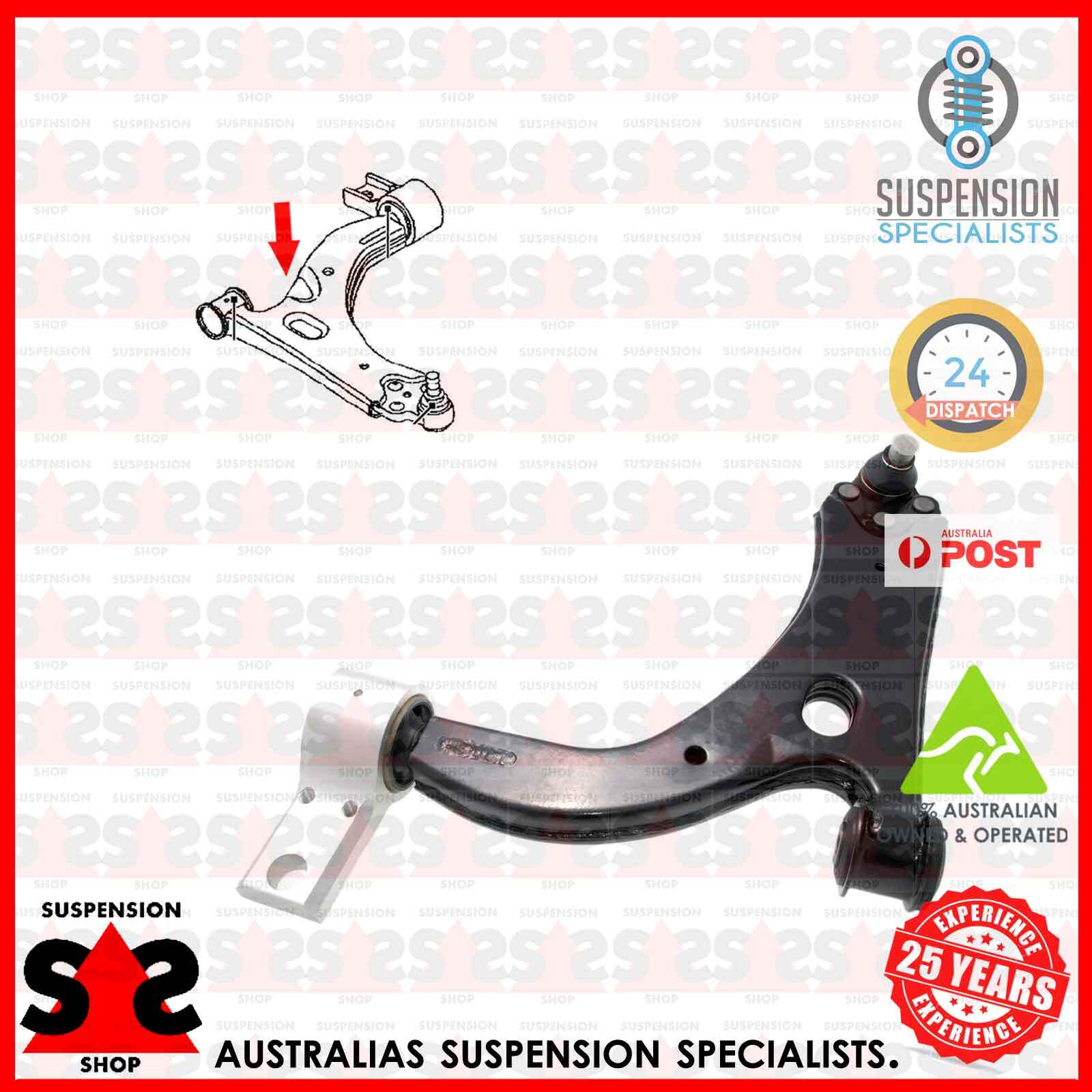 Left Front Control/Trailing Arm, Wheel Suspension Suit FORD Fiesta Vi ...