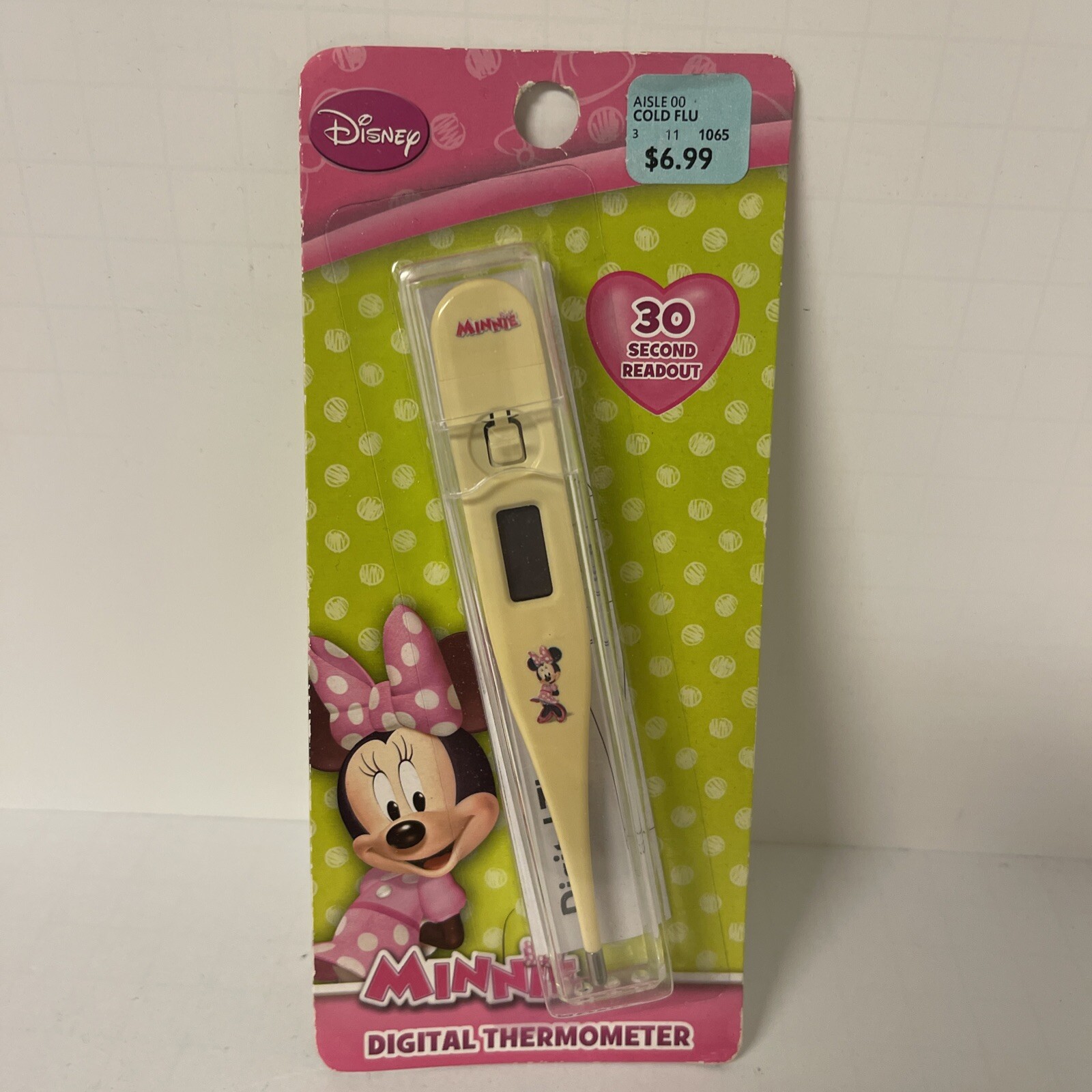 Disney Minnie Mouse Digital Thermometer 30 Second Readout for sale ...