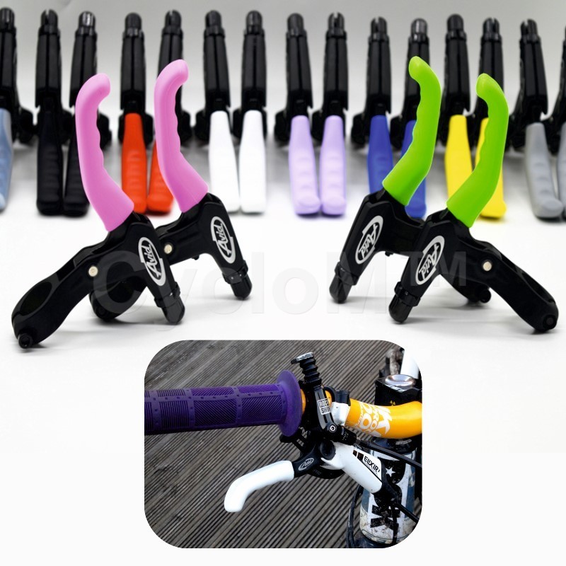 MOUNTAIN BIKE MTB DH BMX BRAKE LEVER GRIPS PROTECTOR COVER Fits Avid ...