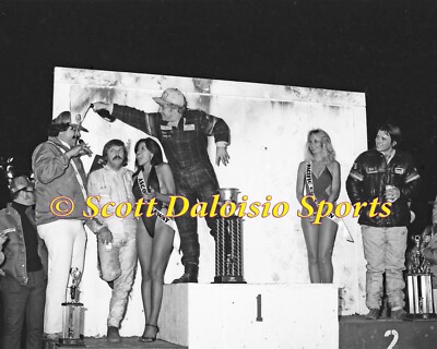 1989 Dean Thompson Gary Patterson Ron Shuman 8 X 10 Ascot CRA Sprint ...