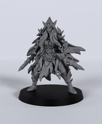 Mor-Zhal Death Ranger Titan Forge Miniature Dungeons and Dragons Mini ...