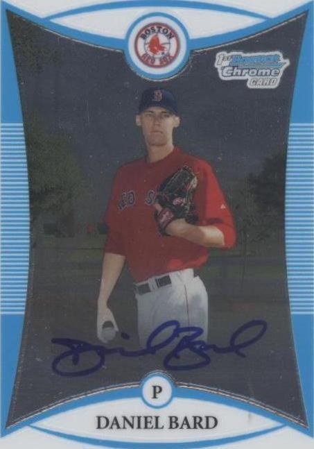 2008 Bowman Chrome - Prospects Prospect Autographs Daniel Bard #BCP259 ...