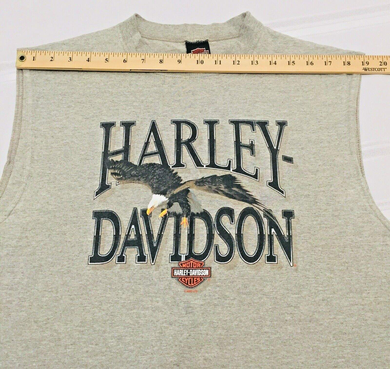 Harley-Davidson Motorcycles Las Vegas 2000 Sleeveless… - Gem