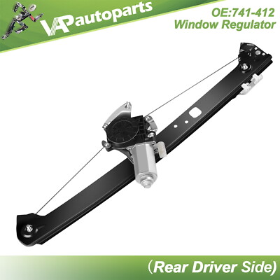 For 2000-2006 BMW X5 3.0L 4.4L Power Window Regulator Rear Left with Motor | eBay