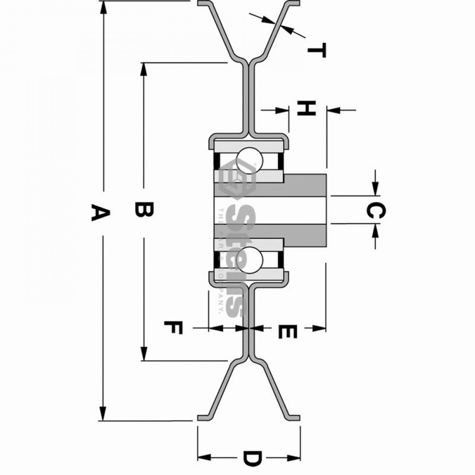 Bolens 1710567, 171-0567 Replacement V Idler Pulley | eBay