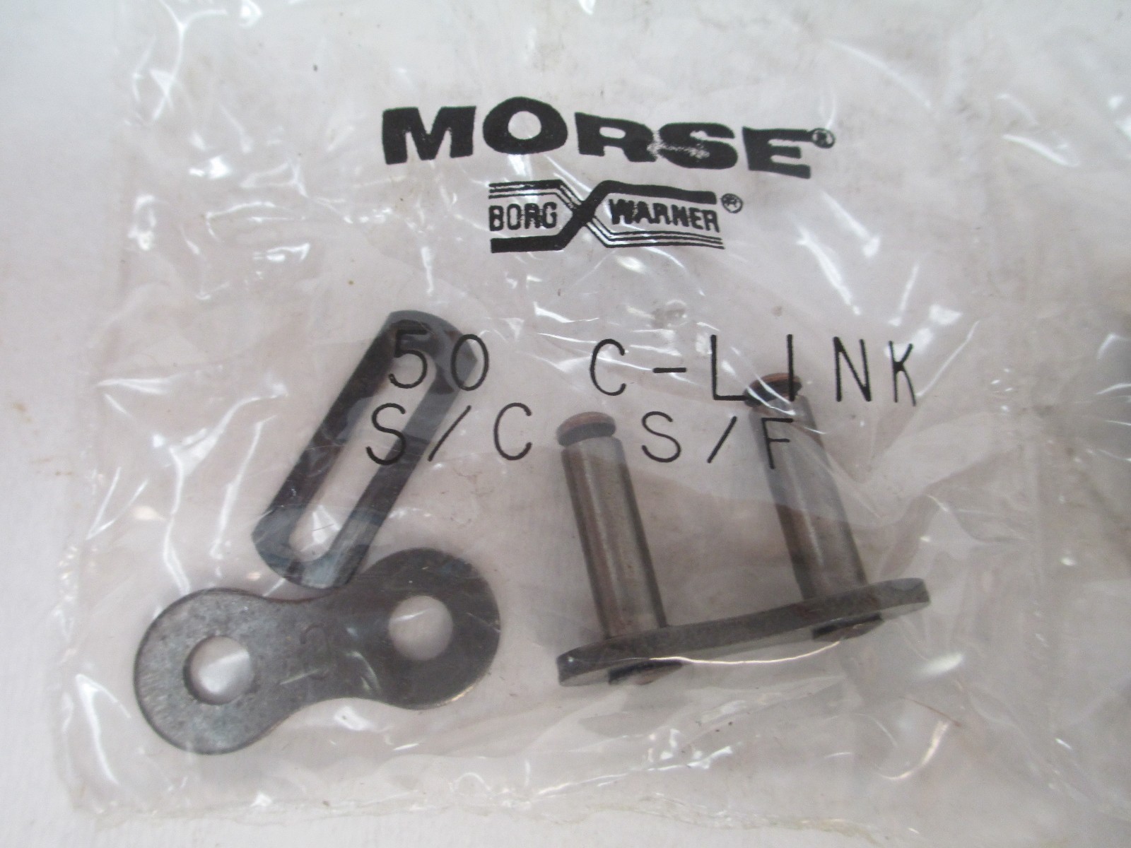 NEW "LOT OF 4" MORSE 50 CONNECTING CHAIN LINK SPRING CLIP | eBay