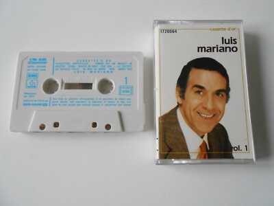 🎧 Cassette audio / K7 / Audio Tape - LUIS MARIANO vol 1 - cassette d'or ...