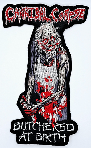 CANNIBAL CORPSE BUTCHERED AT BIRTH BUTCHER 2 (SHAPED BORDER ...