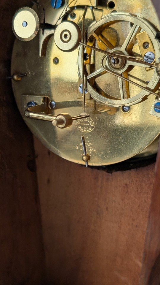 Superb, Ornate French Mantle Clock, Silk Suspension, Henry Marc, Paris ...