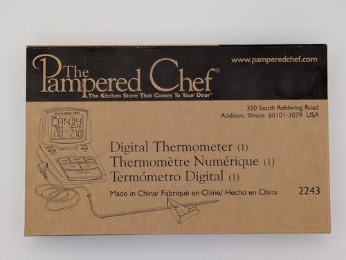 Pampered Chef Digital Thermometer Meat-Candy-Food | eBay