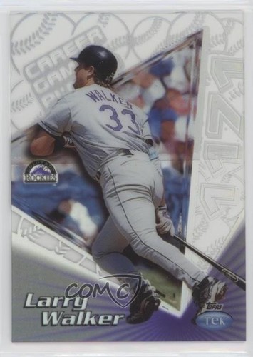 1999 Topps Tek Pattern 27 Larry Walker #4 HOF | eBay