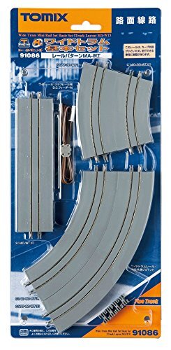 Tomix N Scale 91086 Wide Tram Mini Rail Set Basic Set Track Layout MA ...
