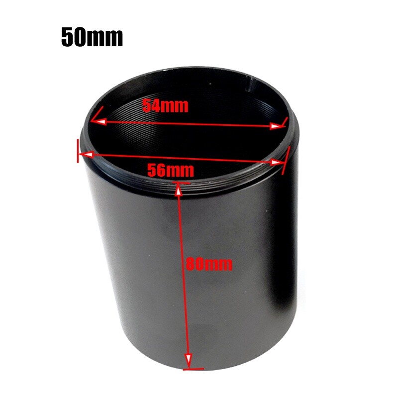 Rifle Scope Sun Shade Tube 40mm/50mm Objective Lens Scope Black | eBay