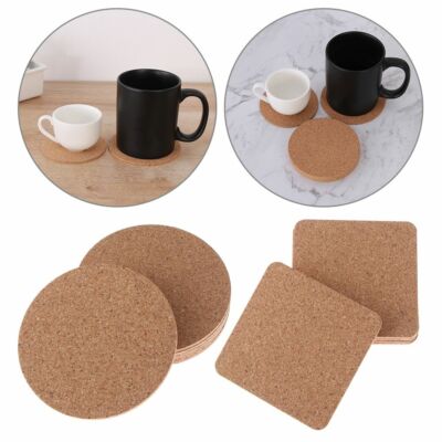 Heat Resisten Drink Coasters Cup Mat Cup Costers Cup Mat Pad Wooden Cup ...