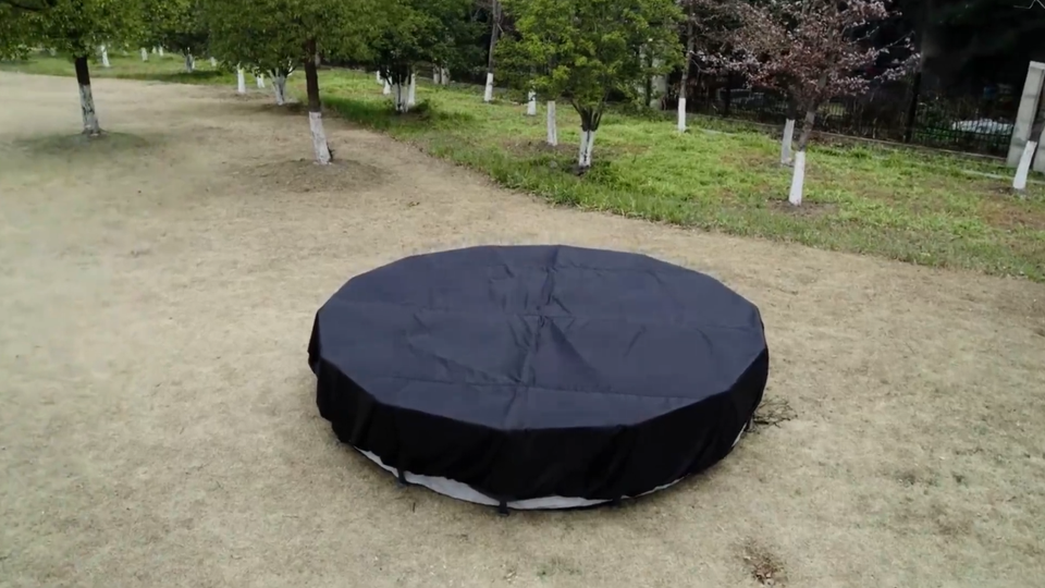 Uimoso 18 Ft Round Pool Cover Above Ground Swimming Pool Cover ...