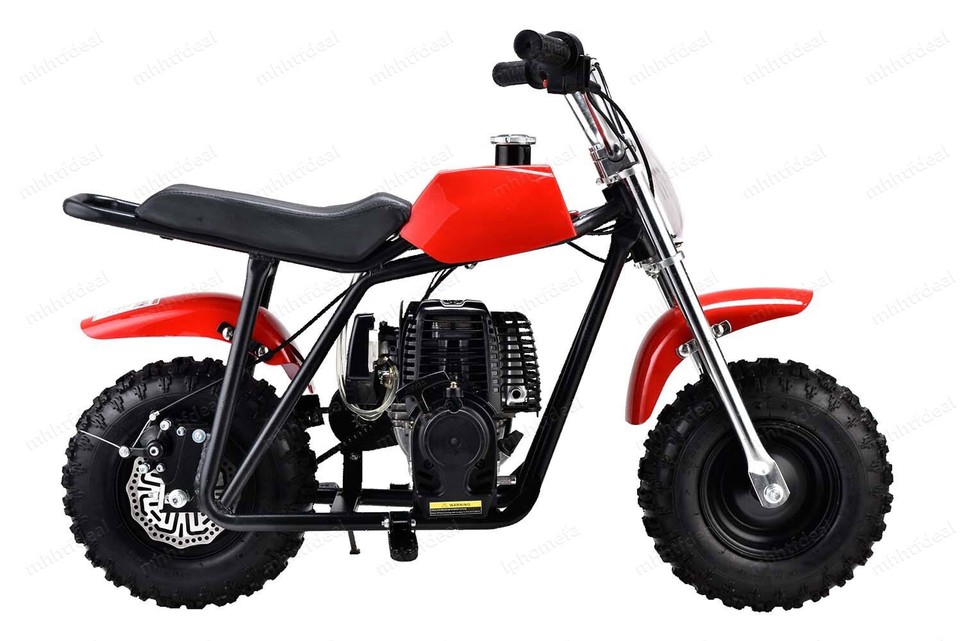 4 Stroke 40CC Gas-Powered Motorcycle Pit Dirt Bike Mini for Kids Teens ...