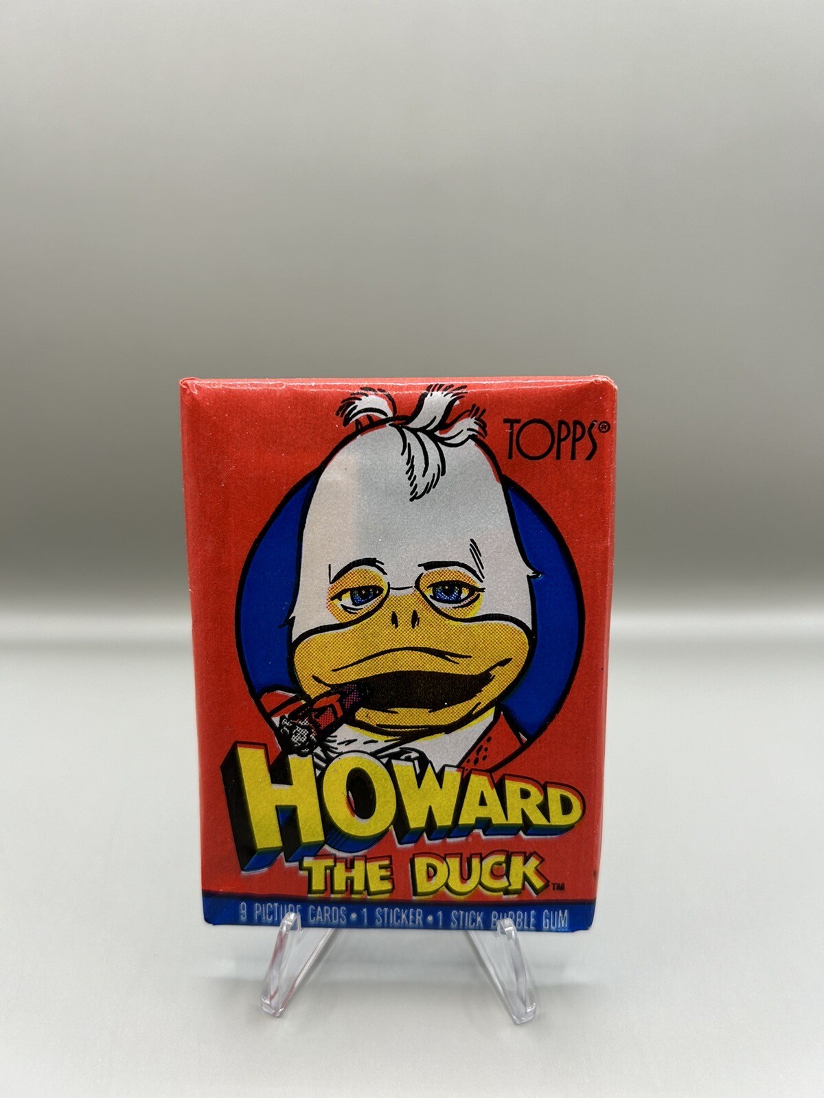 1986 Topps Howard the Duck Trading Cards (1) Wax Pack. Vintage Marvel ...