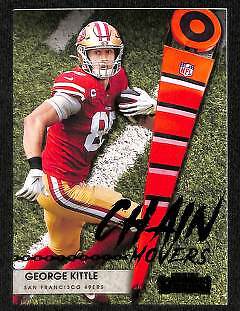 2021 Contenders George Kittle #CM-GKI Chain Movers Football Card 49ers ...