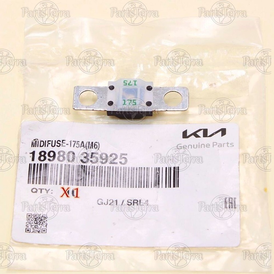2011-2013 KIA Sorento 175A M6 Midi Fuse | 18980-35925 | KIA OEM | 161 ...