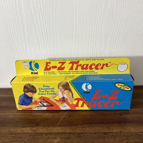 1974 Ktel EZ E-Z Tracer in Original Box Art Drawing Tool Toy | eBay