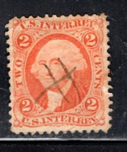 UNITED STATES STAMPS U.S. INTER. REVENUE BOB PEN CANCEL USED LOT 620AL ...